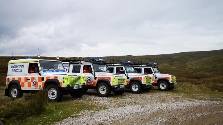 Team vehicles – Bowland Pennine Mountain Rescue Team