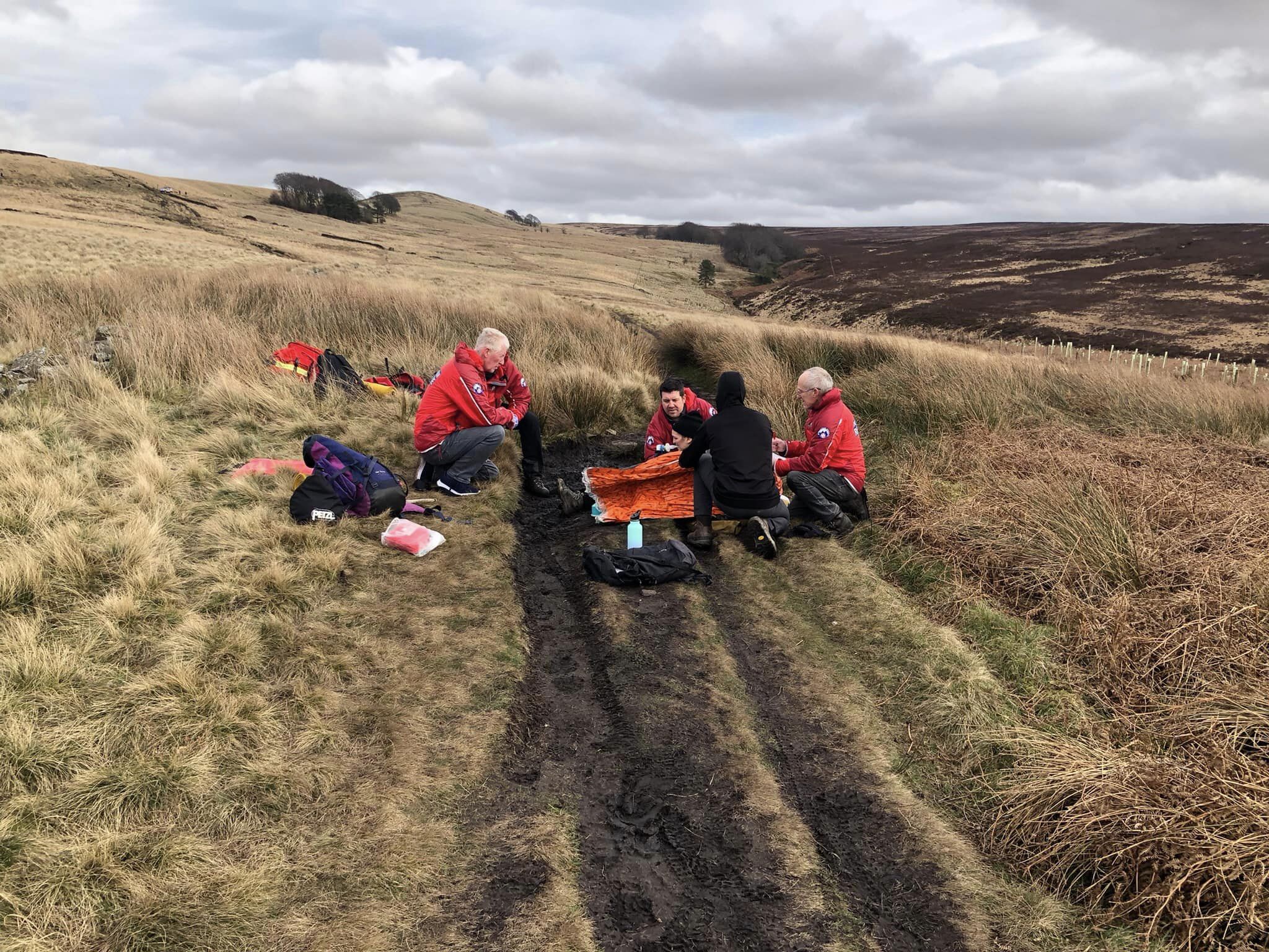 Spot Pick Up, White Coppice – Bowland Pennine Mountain Rescue Team