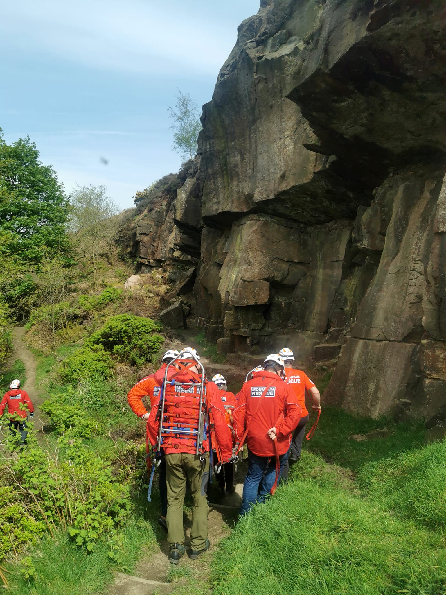 Spot Pick Up – Denham Quarry – Bowland Pennine Mountain Rescue Team