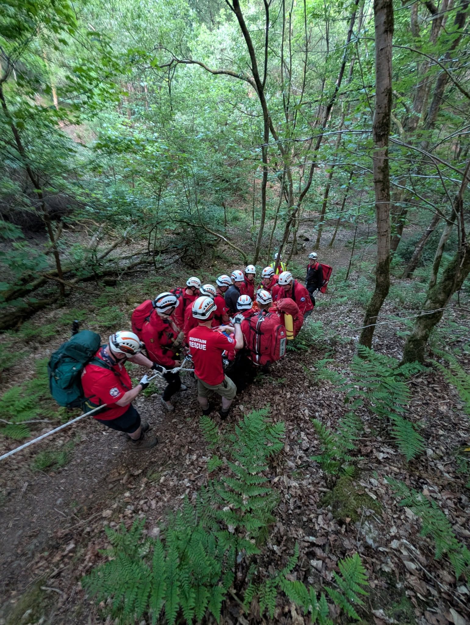 Spot Pick Up – Anglezarke Quarry – Bowland Pennine Mountain Rescue Team